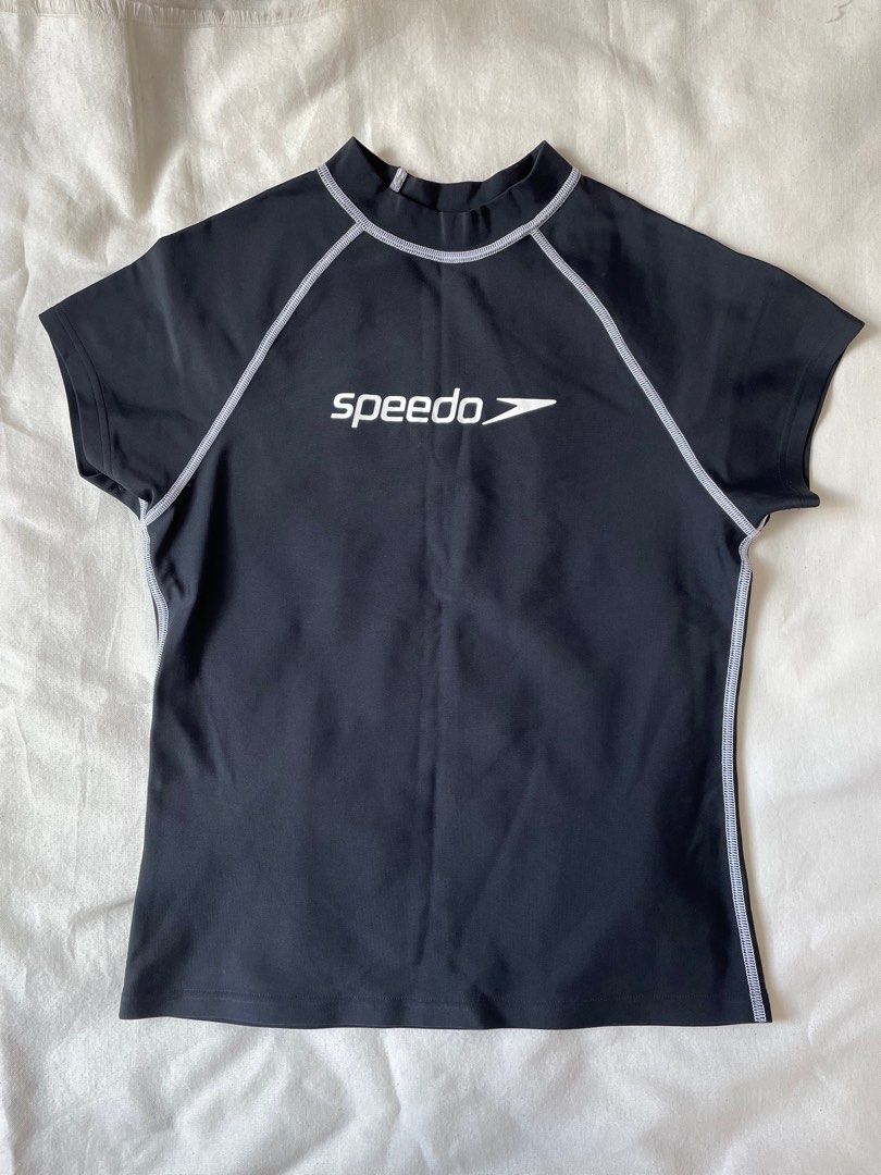 Speedo shortsleeves rashguard on Carousell