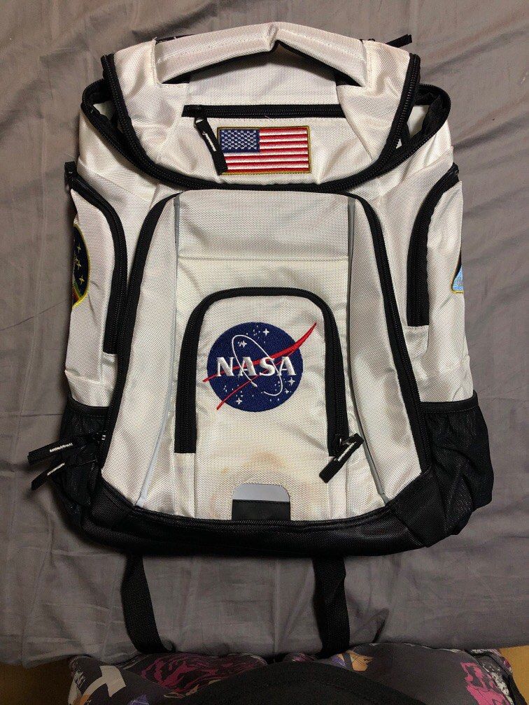 Spencers Backpack NASA, Men's Fashion, Bags, Backpacks on Carousell