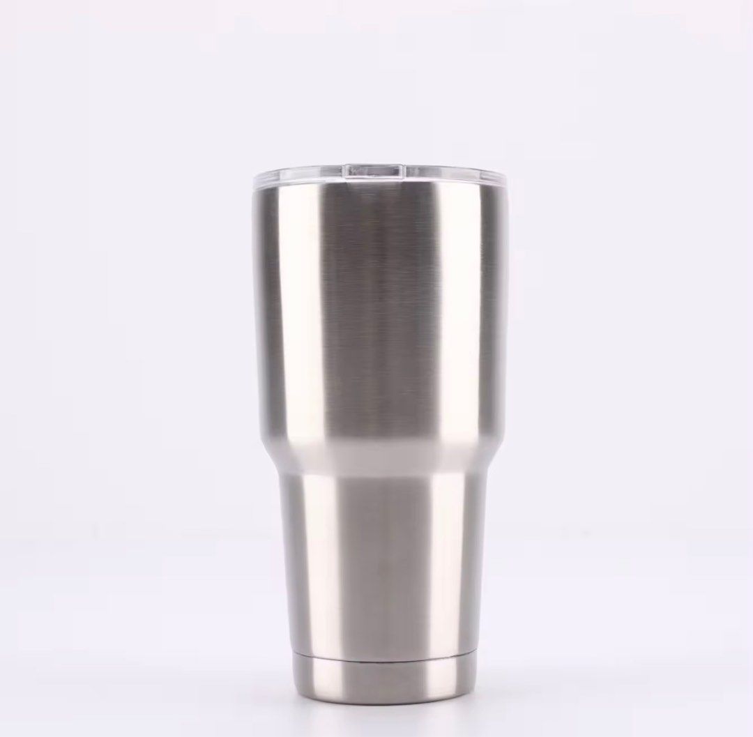 Stainless Steel Tumblr with Lid 900ml, Furniture & Home Living ...
