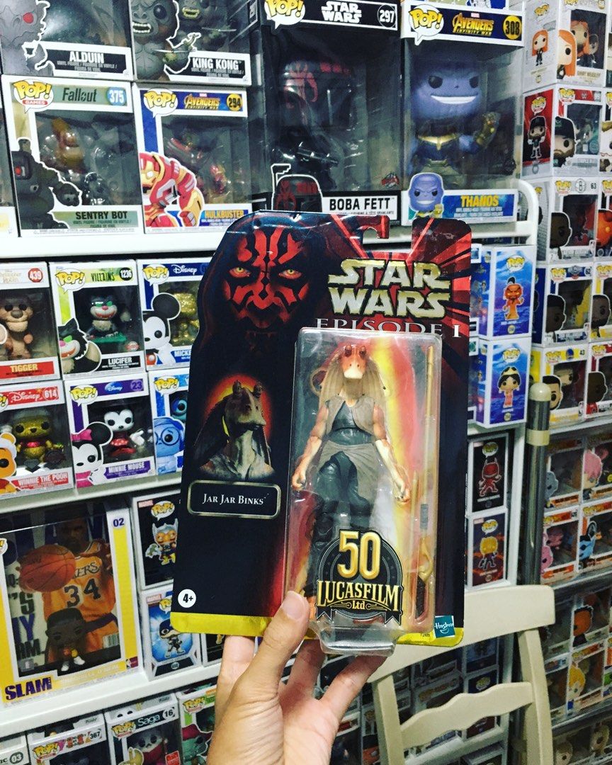 Star Wars Jar Jar Binks, Hobbies & Toys, Toys & Games on Carousell