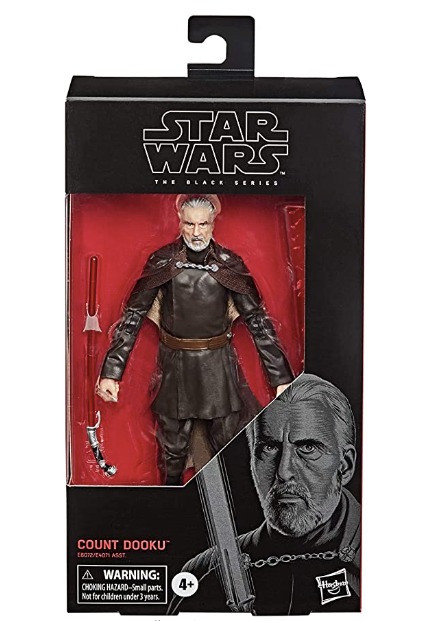 STAR WARS The Black Series Count Dooku Toy 6" Scale Attack of The ...