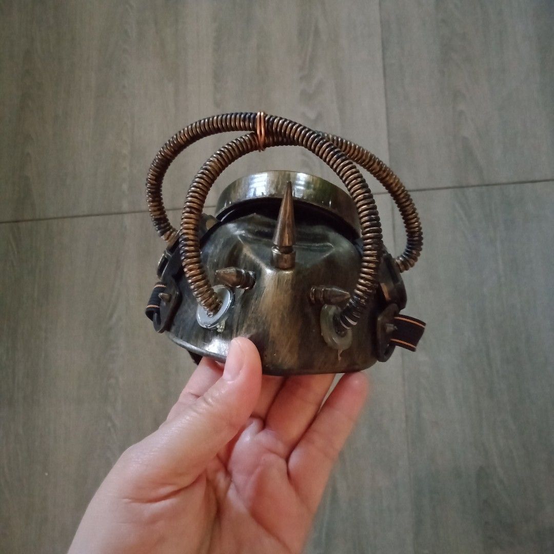 Steampunk Gas mask Jaw mask Costume mask on Carousell
