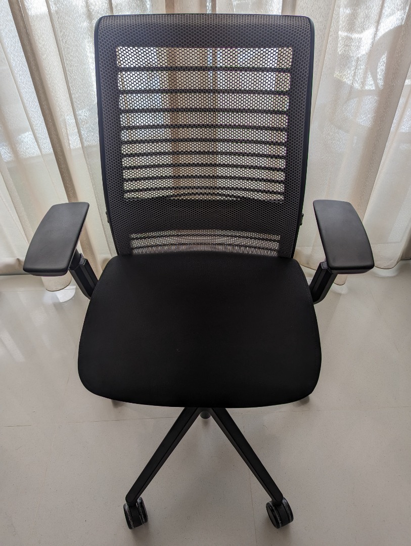Steelcase Think V2 ergonomic office chair, Furniture & Home Living ...