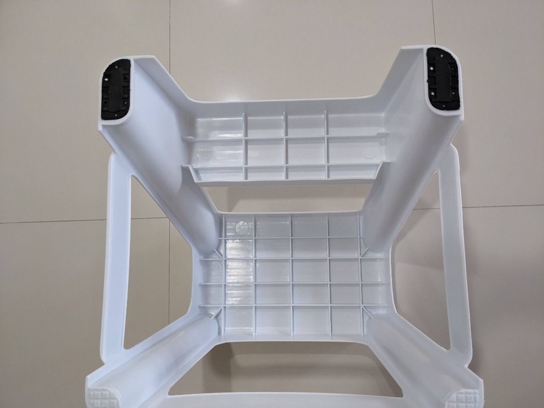 Step-Stool, Plastic, 2-Step, White, Used, Furniture & Home Living, Home ...
