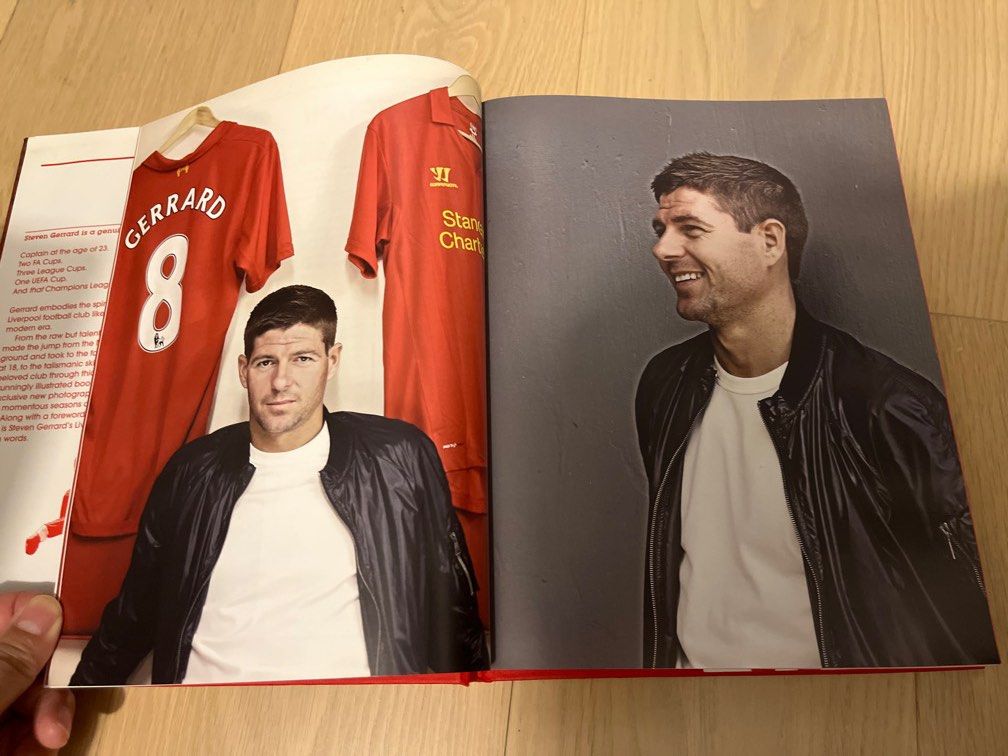 Steven Gerrard - My Liverpool Story, 興趣及遊戲, 書本 & 文具, 雜誌及其他 - Carousell