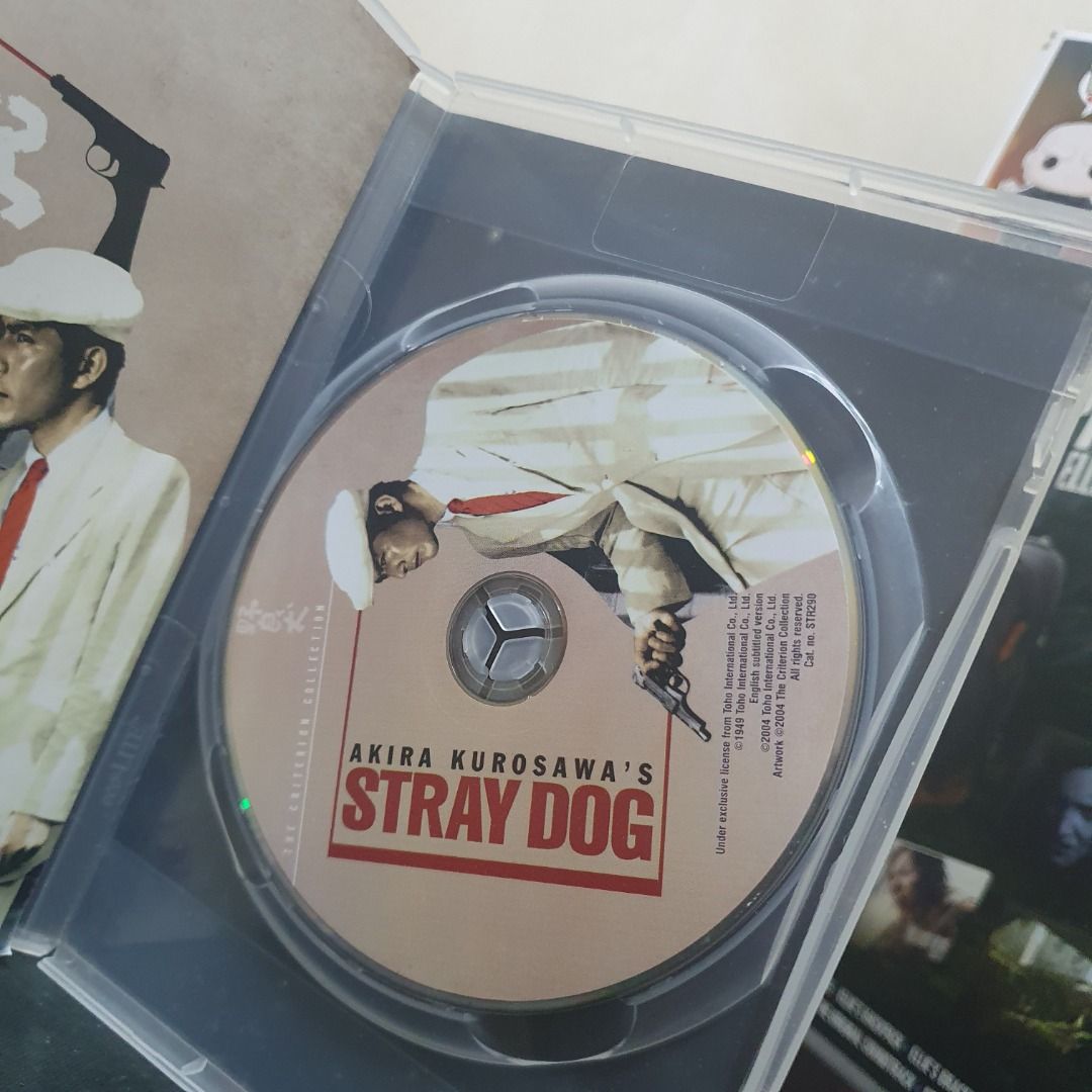 Stray Dog DVD Criterion with booklet. Akira Kurosawa on Carousell