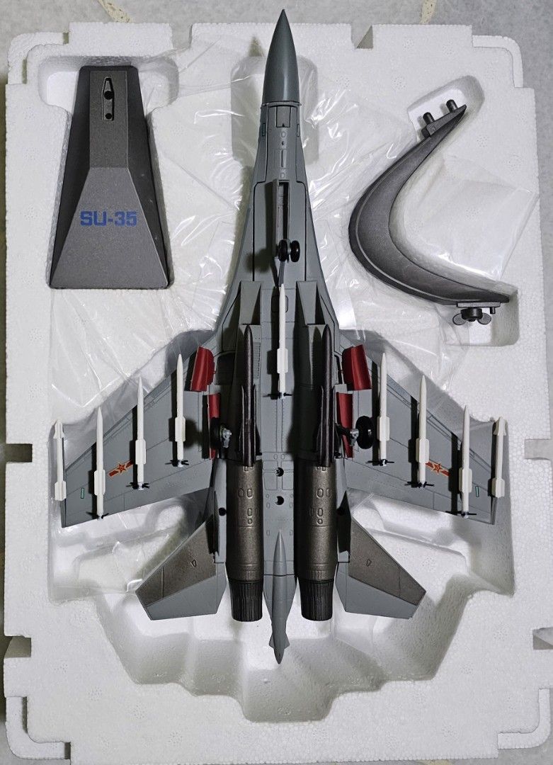 SU-35 Flanker PLAAF 1/72 Diecast Model, Hobbies & Toys, Toys & Games on ...