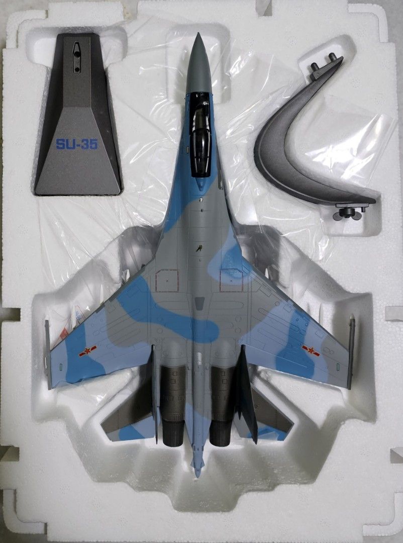 SU-35 Flanker PLAAF 1/72 Diecast Model, Hobbies & Toys, Toys & Games on ...