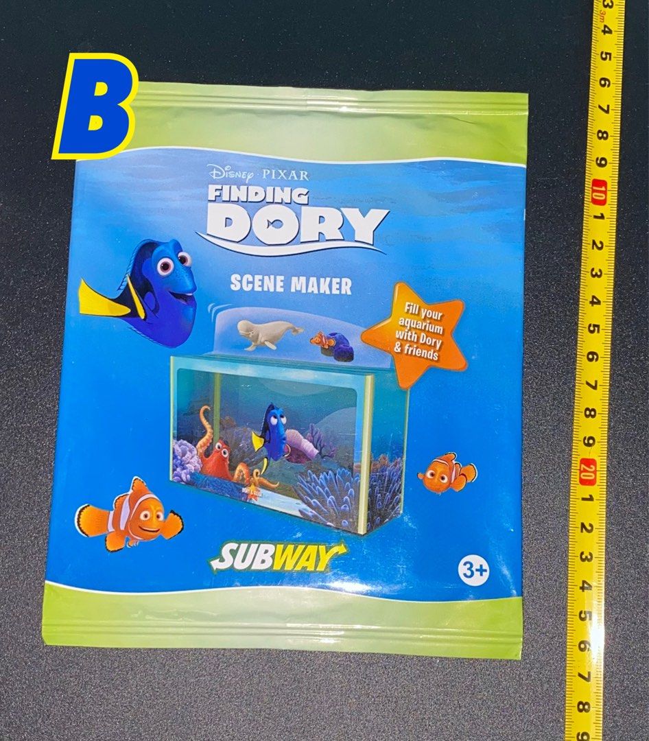 Subway Finding Dory 3D Scene Maker paper craft, Hobbies & Toys, Toys ...
