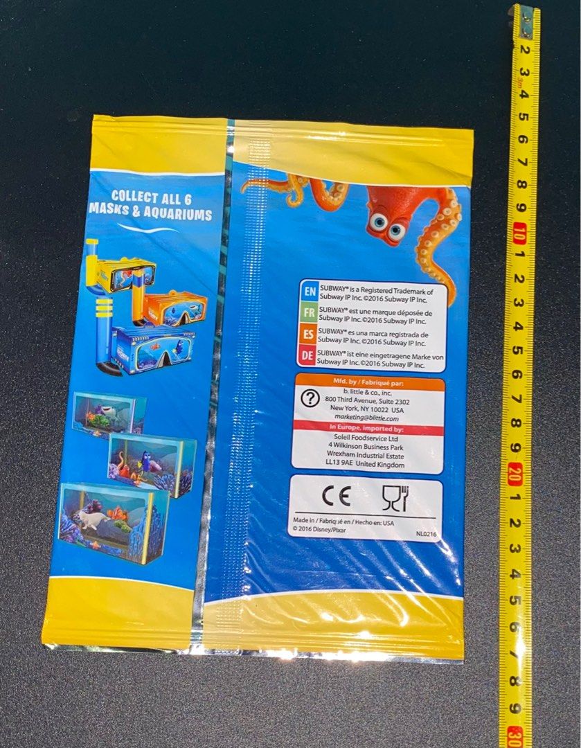 Subway Finding Dory 3D Scene Maker paper craft, Hobbies & Toys, Toys ...