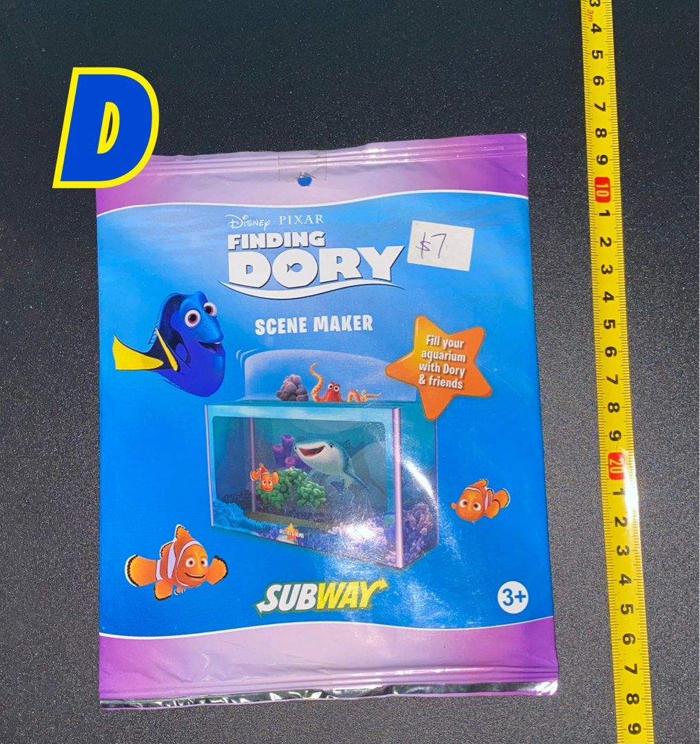 Subway Finding Dory 3D Scene Maker paper craft, Hobbies & Toys, Toys ...