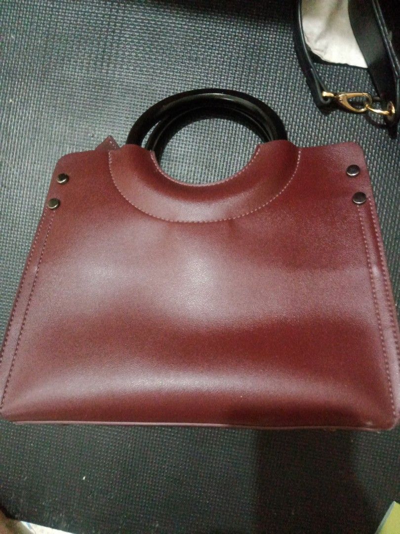 Tas Nevada, merah maroon, clutch, matahari, Fesyen Wanita, Tas & Dompet ...