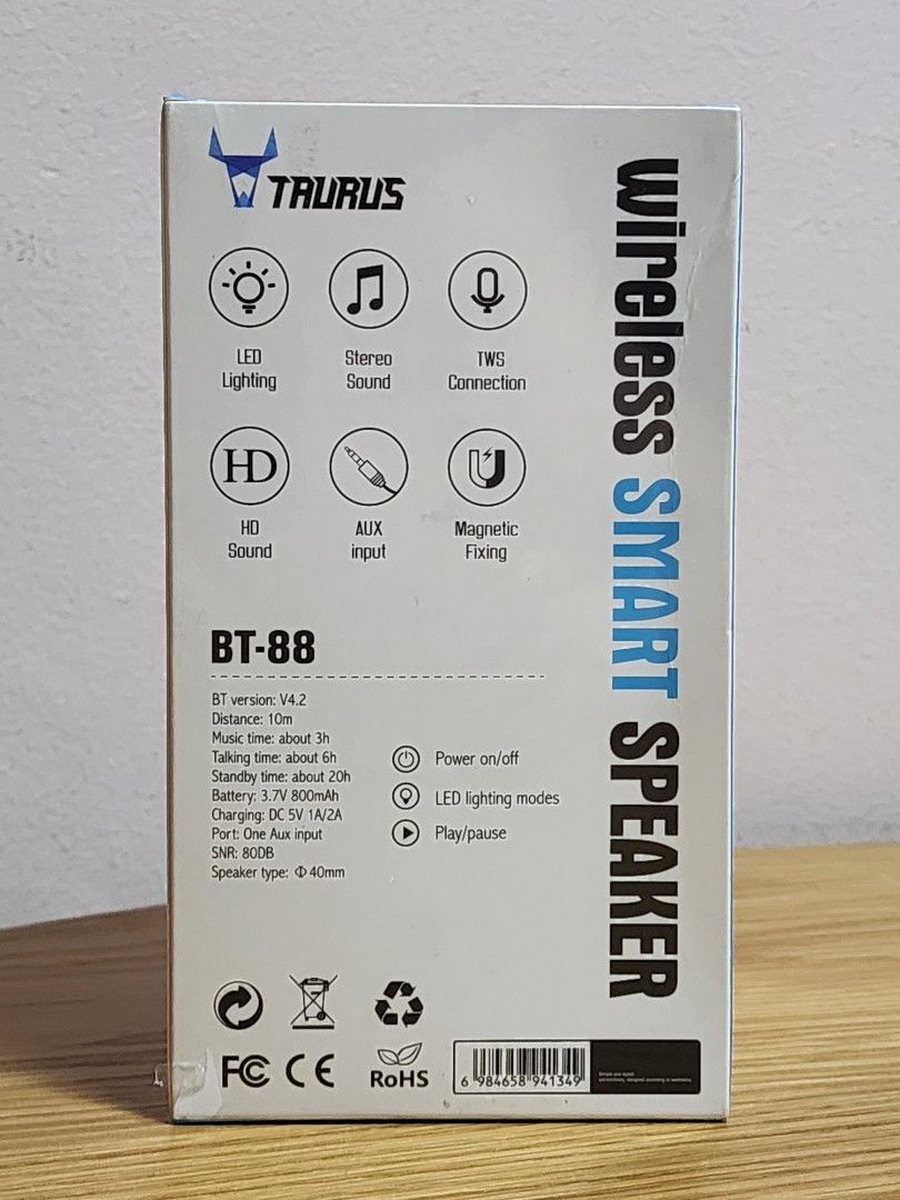 TAURUS Wireless Smart Speaker, Audio, Soundbars, Speakers & Amplifiers ...