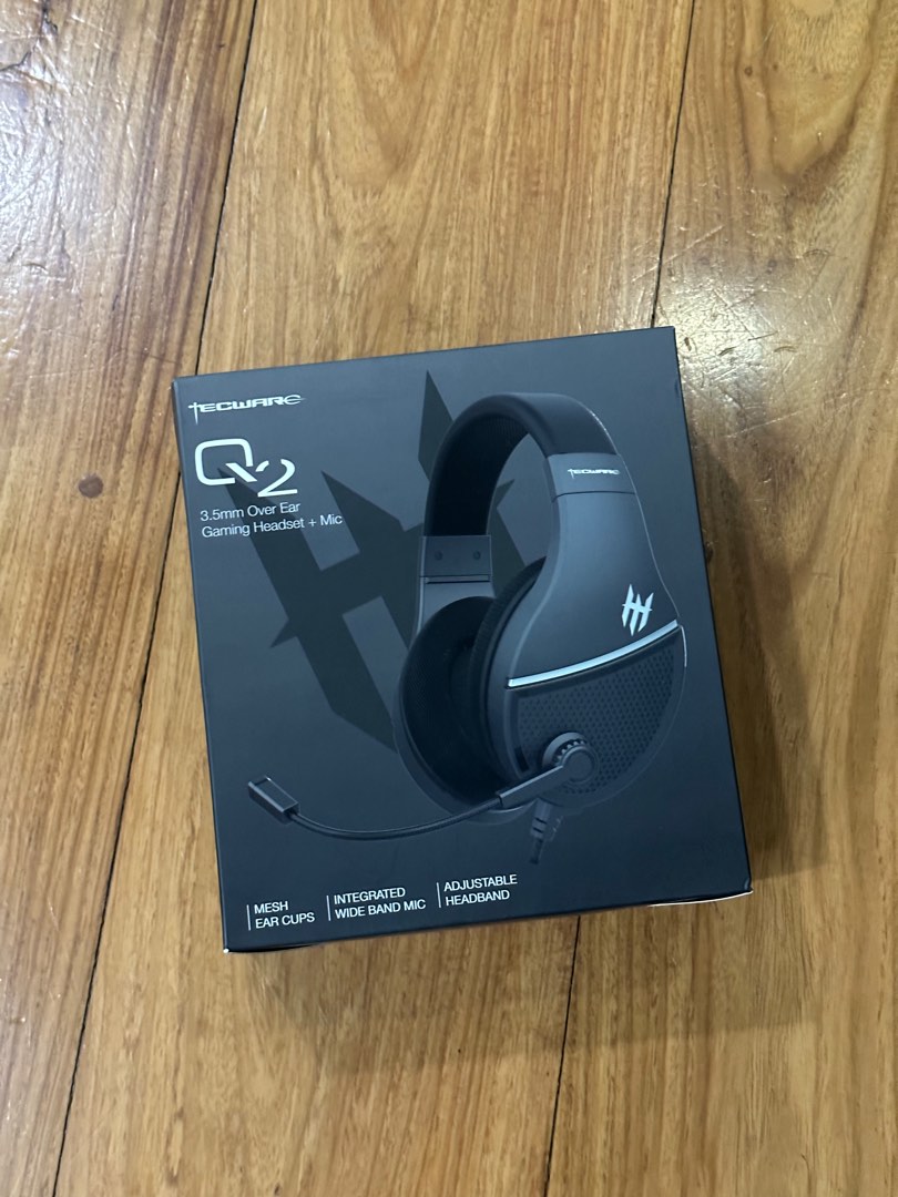 Tecware: Q2 Headset/Headphones with Mic, Audio, Headphones & Headsets ...