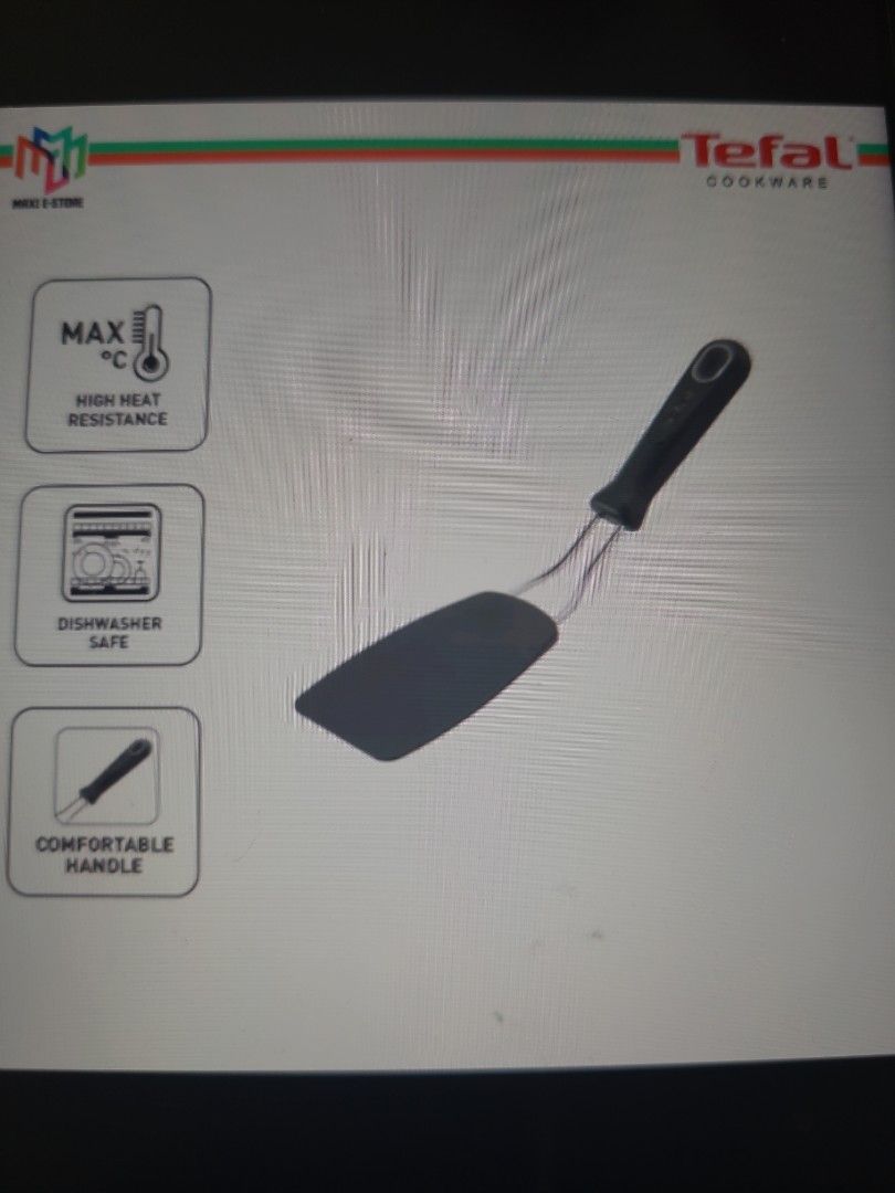 Tefal Flexible Angle Spatula Cooking Utensil, Furniture & Home Living ...