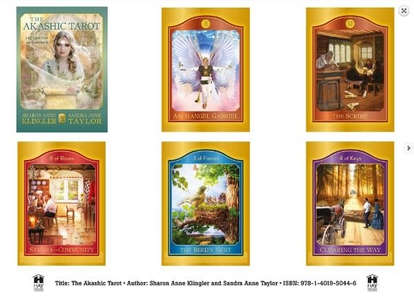 The Akashic Tarot: A 62-card Deck and Guidebook on Carousell