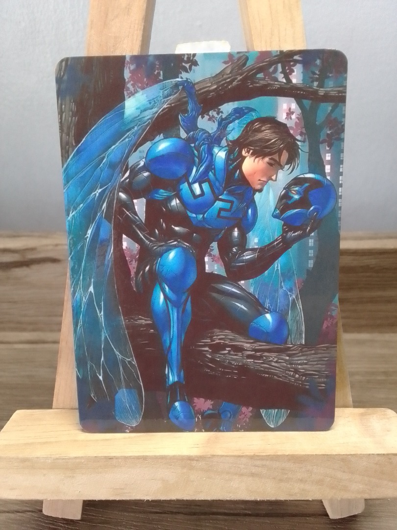THE BLUE BEETLE ART CARD - CUSTOM, Hobbies & Toys, Toys & Games on ...