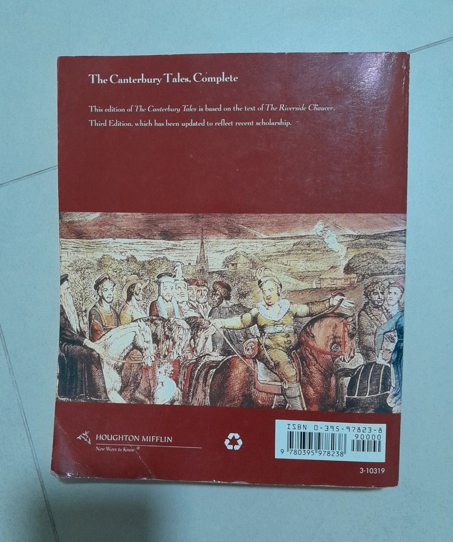 The Canterbury Tales by Geoffrey Chaucer, Hobbies & Toys, Books ...