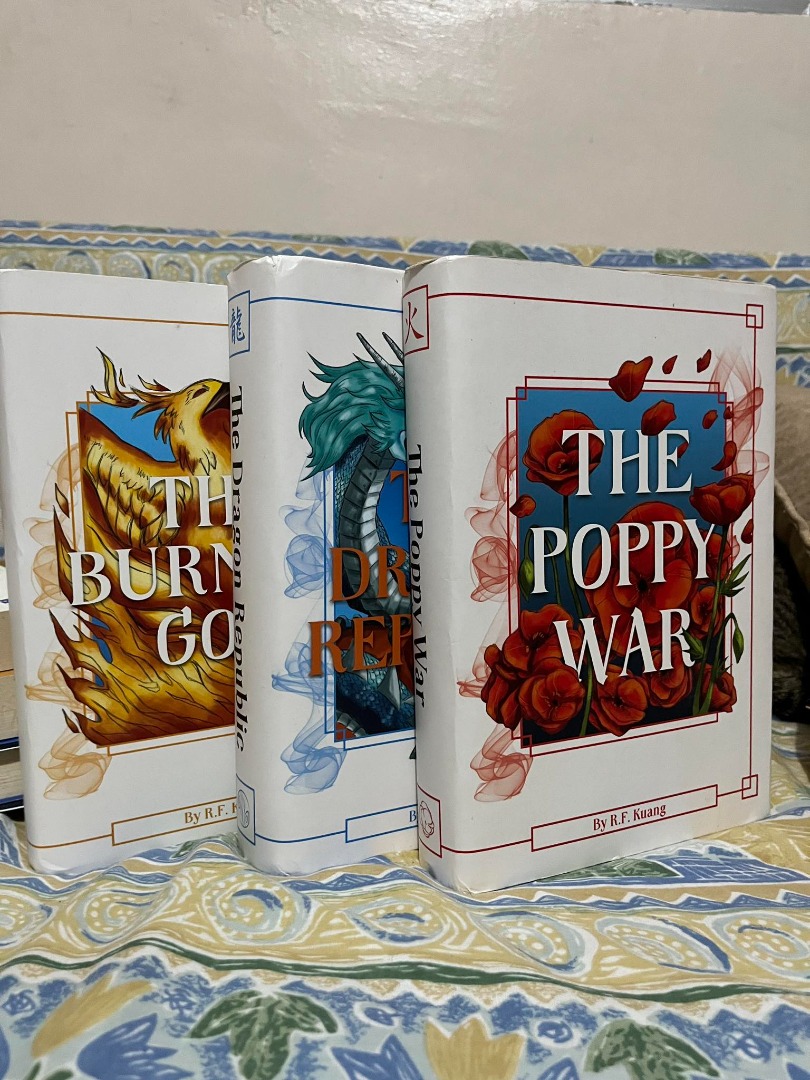 The Poppy War trilogy (HB), Hobbies & Toys, Books & Magazines, Fiction ...