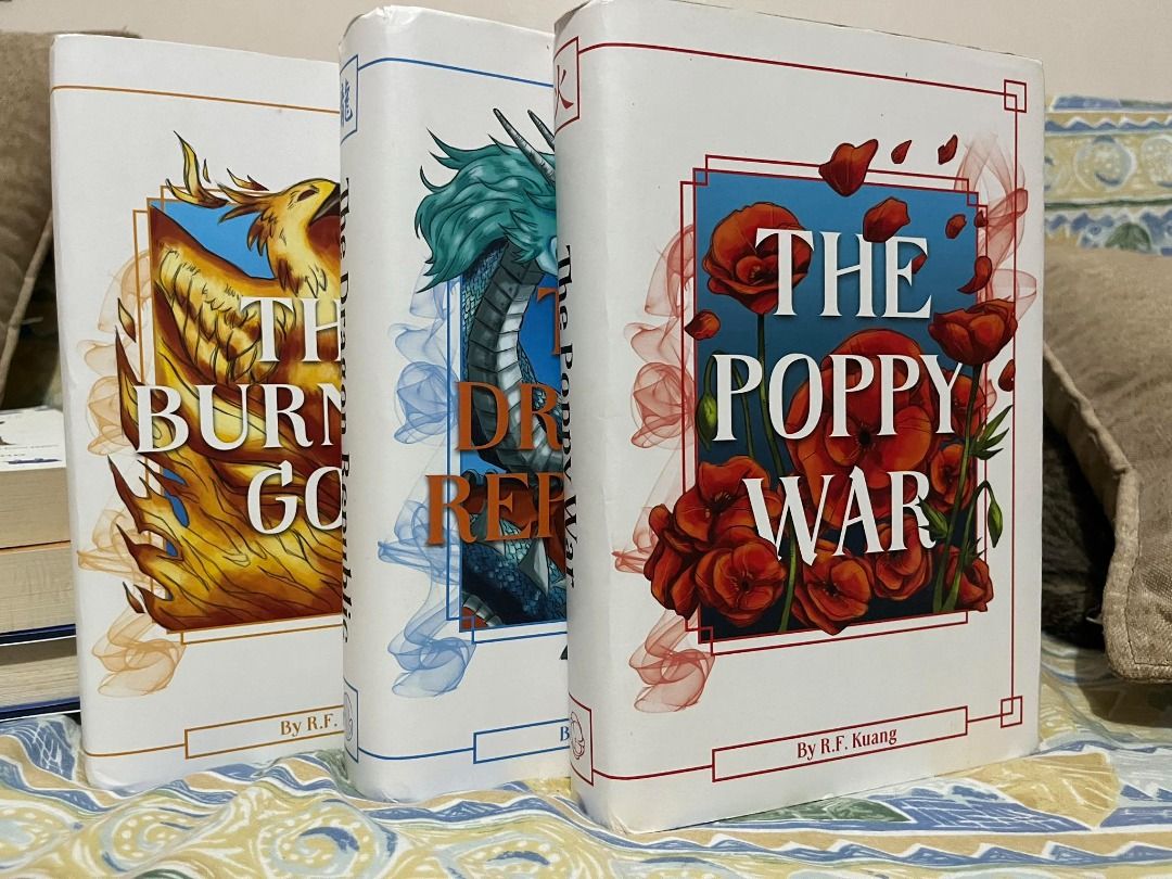 The Poppy War trilogy (HB), Hobbies & Toys, Books & Magazines, Fiction ...