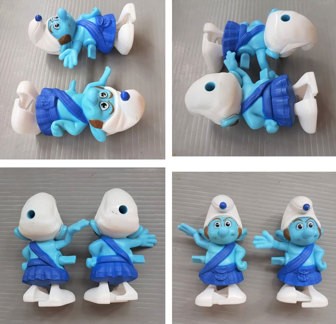 The Smurf Figure, 3 inches Figurine, Peyo 2011, Wind-up Smurf, Walking ...