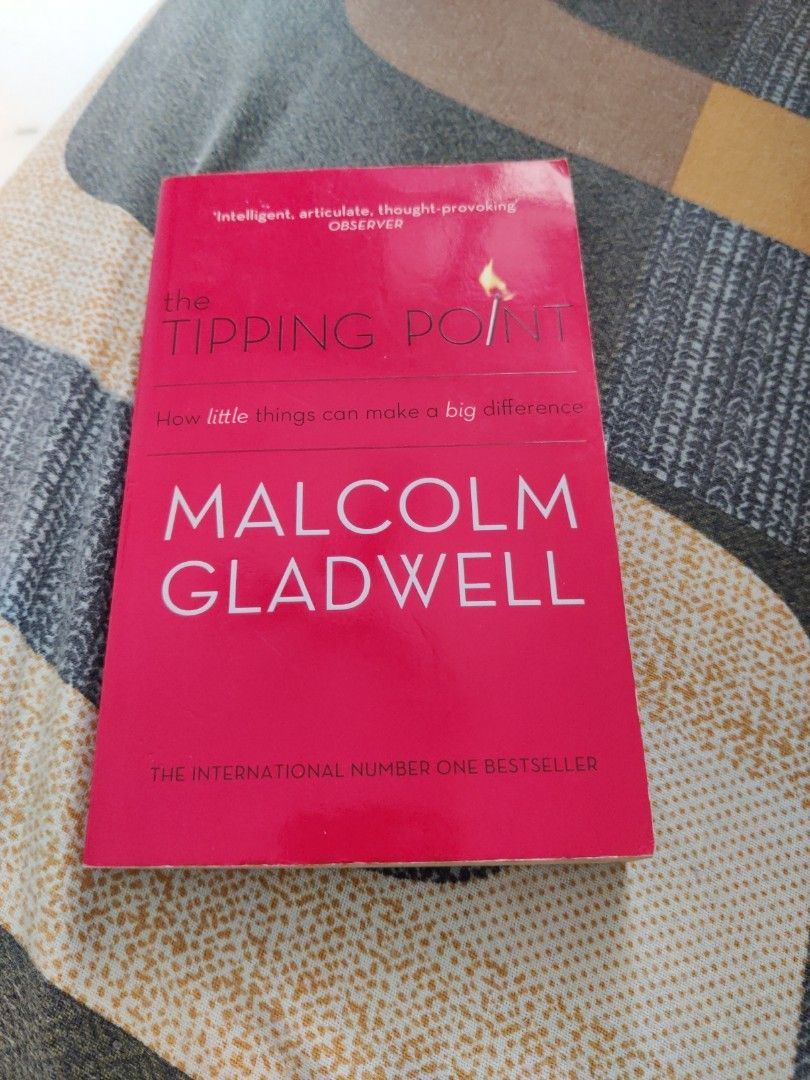 The tipping point - Malcolm Gladwell, Hobbies & Toys, Books & Magazines ...