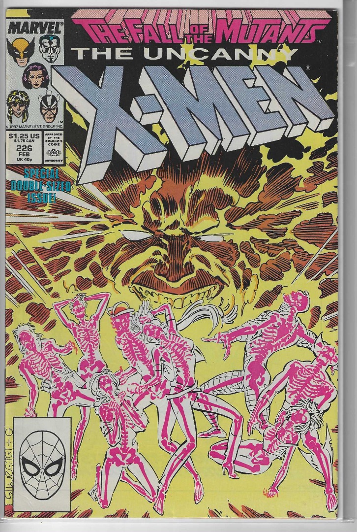 The Uncanny X-Men # 226, Hobbies & Toys, Books & Magazines, Comics ...