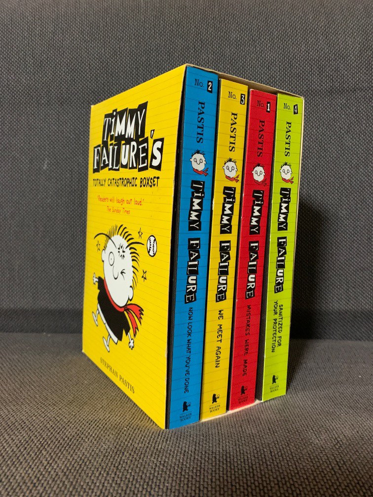 Timmy Failure x 4 (Full Set), 興趣及遊戲, 書本 & 文具, 小朋友書 - Carousell