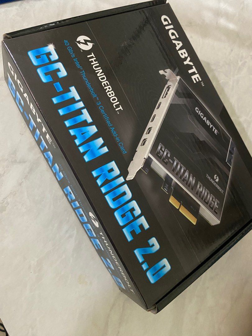 Titan Ridge 2.0, Computers & Tech, Parts & Accessories, Computer Parts ...