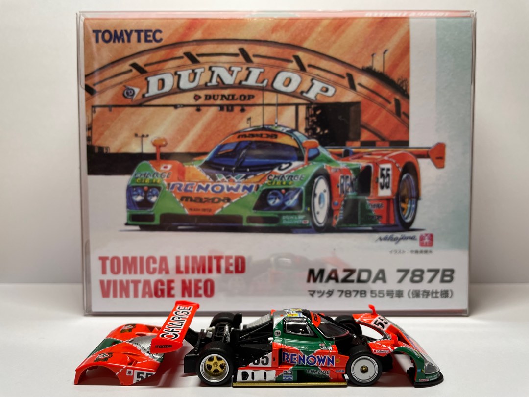 Tomica Limited Vintage Neo Mazda 787B TLVN, Hobbies & Toys, Toys ...