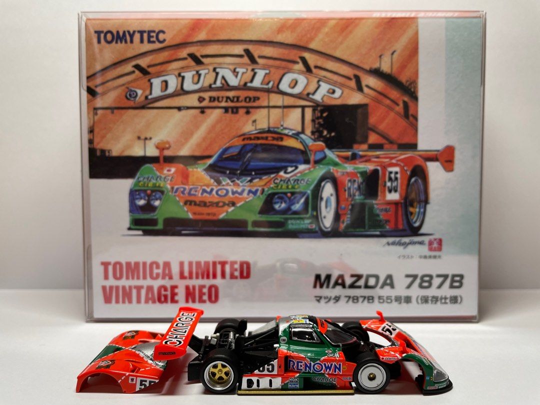 Tomica Limited Vintage Neo Mazda 787B TLVN, Hobbies & Toys, Toys ...