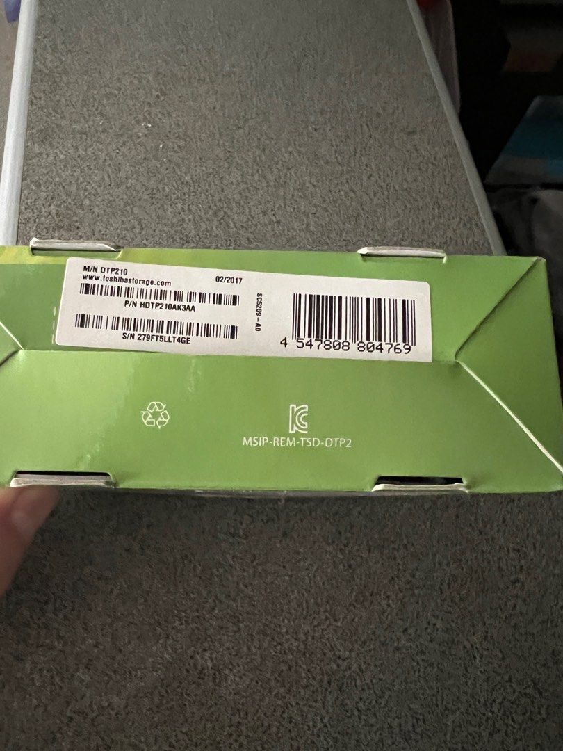 Toshiba 1TB HDD, Computers & Tech, Parts & Accessories, Hard Disks ...