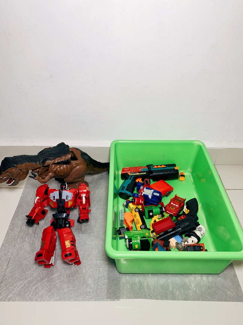 Toys Transformers Dinosaur, Hobbies & Toys, Toys & Games on Carousell