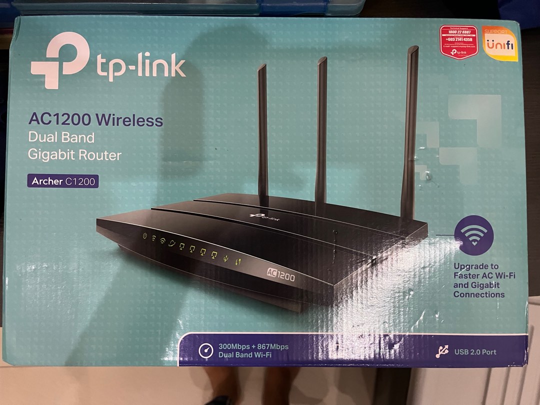 TP link wireless AC1200 router, Computers & Tech, Parts & Accessories ...