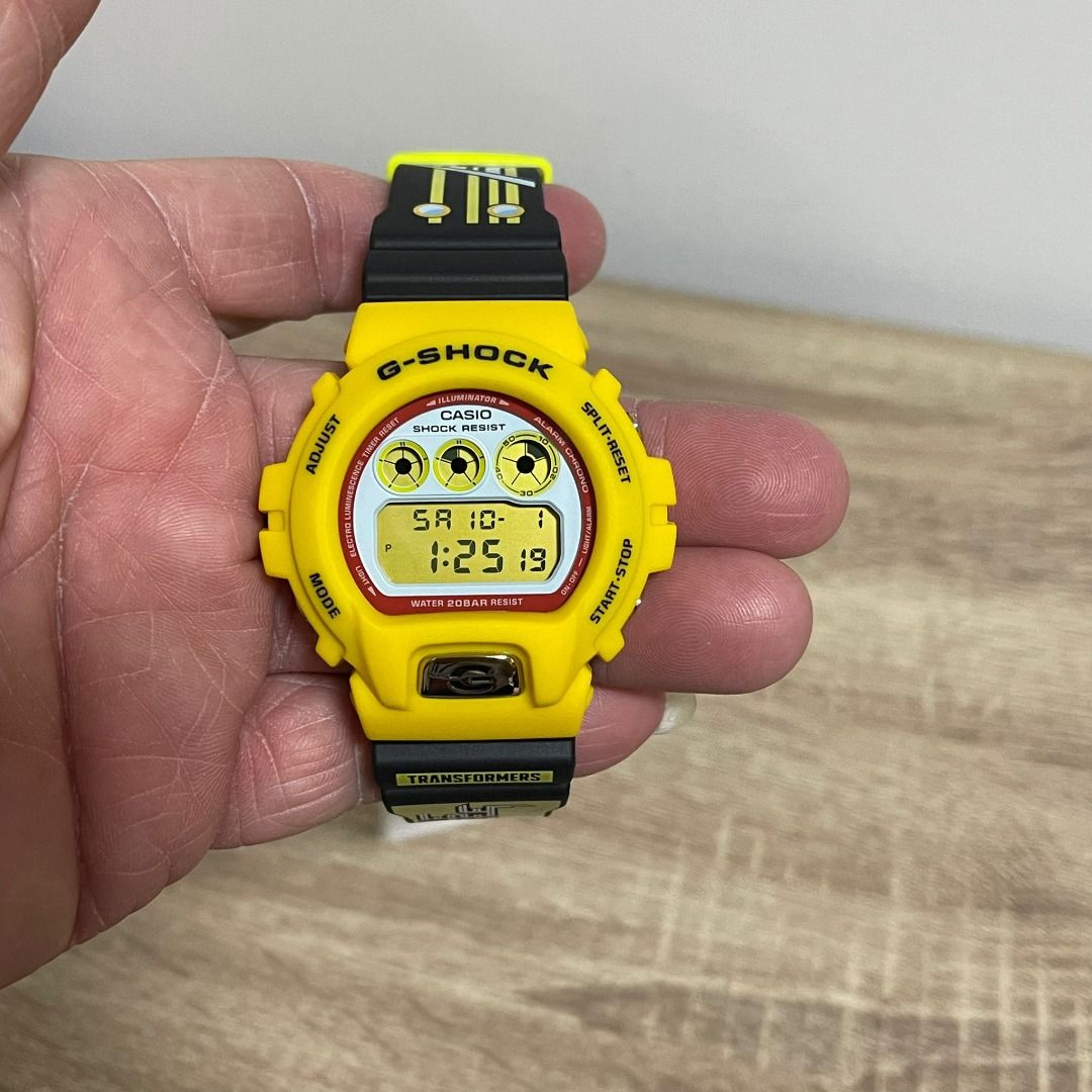 Transformers Bumblebee DW-6900BUM22-9PFT DW-6900 Casio G-shock, Men's ...