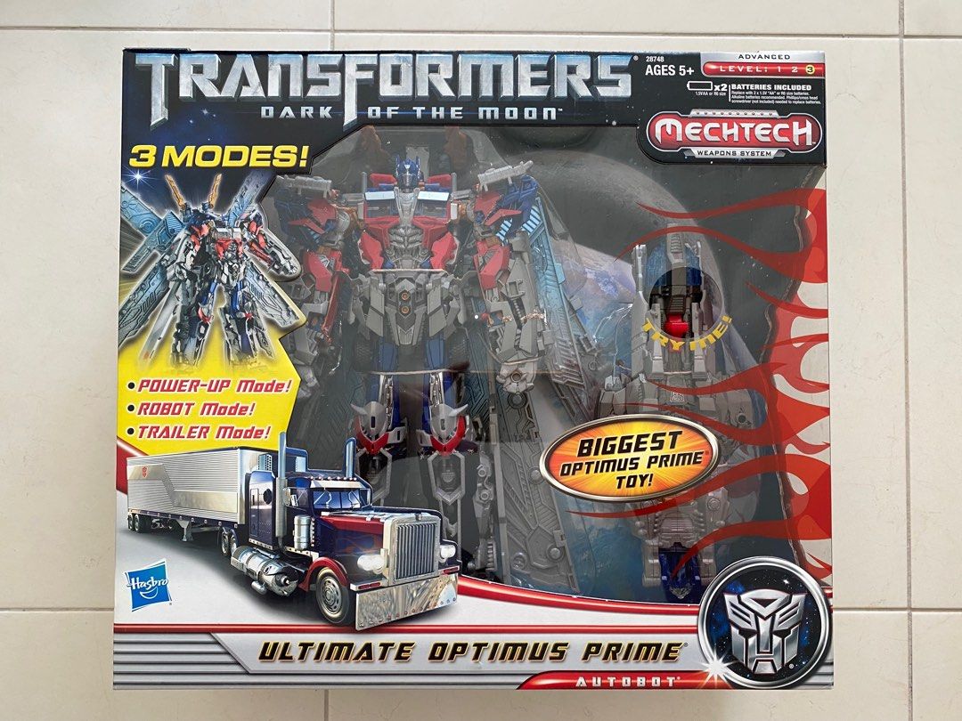 Transformers Dark Of The Moon Ultimate Optimus Prime, Hobbies & Toys ...