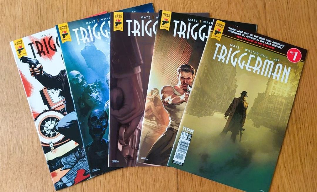 Triggerman and Peepland. 5 + 5 issues mini series from Titan Comics, Hobbies & Toys, Books ...
