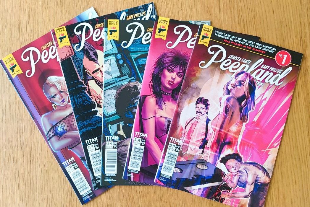 Triggerman and Peepland. 5 + 5 issues mini series from Titan Comics, Hobbies & Toys, Books ...