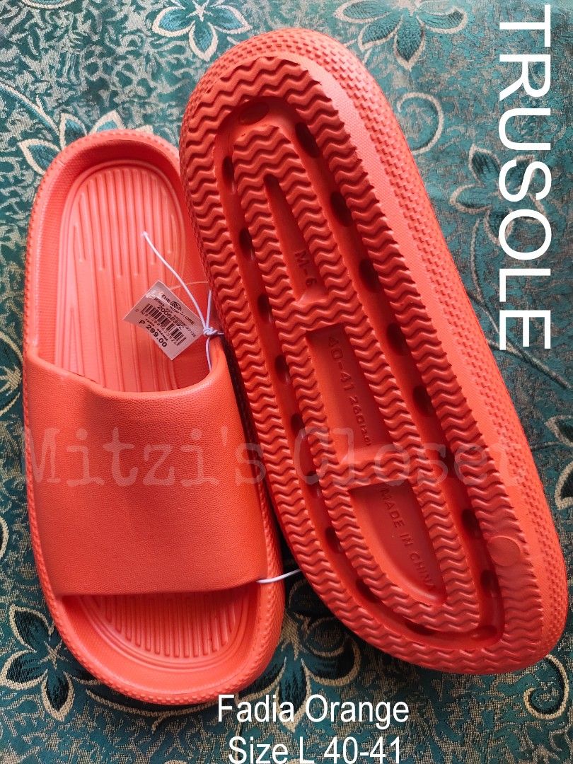 TRUSOLE Fadia Orange on Carousell