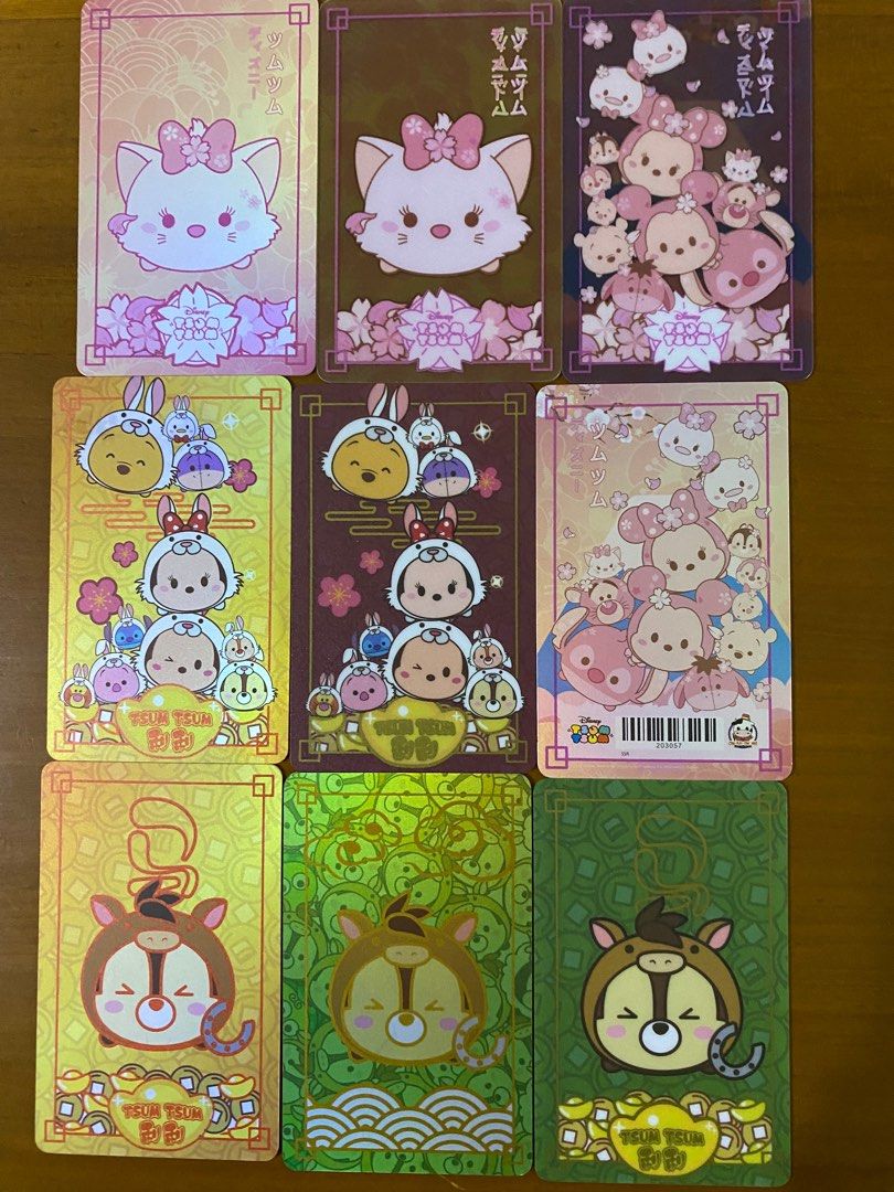Tsum Tsum Cards, Hobbies & Toys, Toys & Games on Carousell
