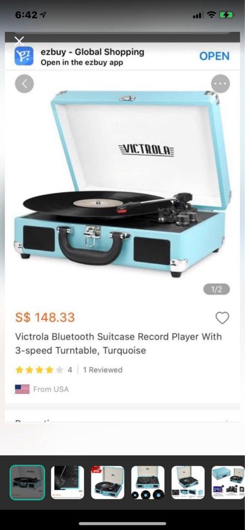 Turntable - few colors to select (last 3 pcs), Audio, Soundbars ...