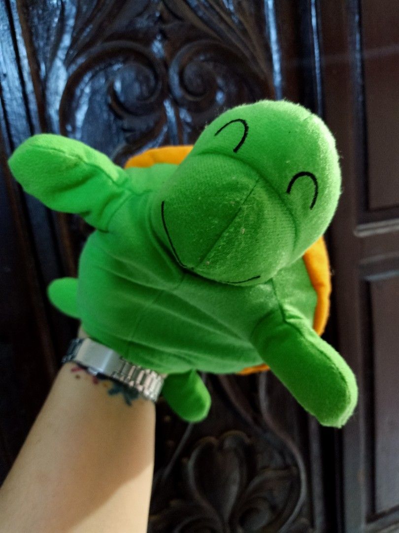 TURTLE HAND PUPPET, Hobbies & Toys, Toys & Games on Carousell