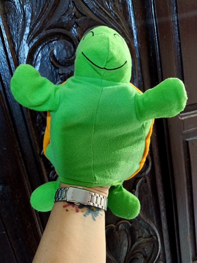 TURTLE HAND PUPPET, Hobbies & Toys, Toys & Games on Carousell