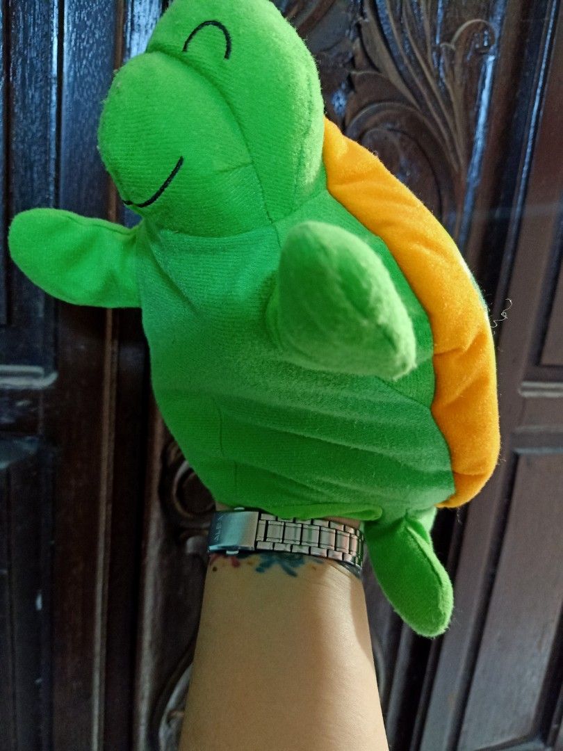 TURTLE HAND PUPPET, Hobbies & Toys, Toys & Games on Carousell