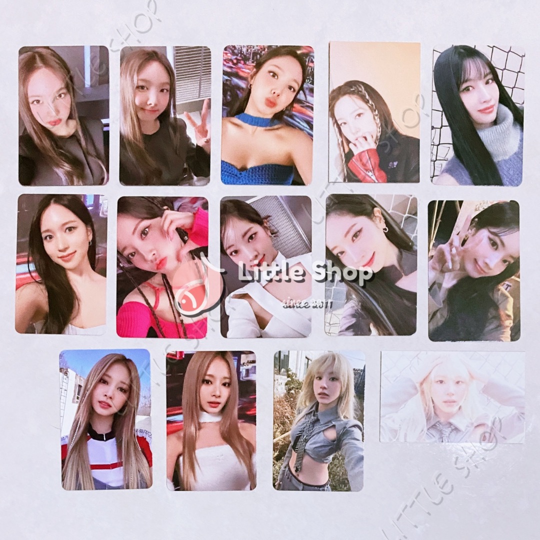 TWICE - Ready To Be photocard & album inclusions | jihyo dahyun nayeon mina sana momo tzuyu ...