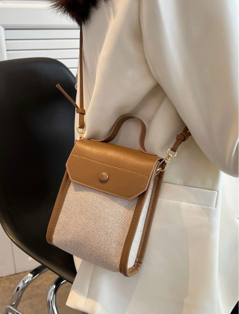 Two Tone Cute Cross Body bag, Women's Fashion, Bags & Wallets, Cross ...