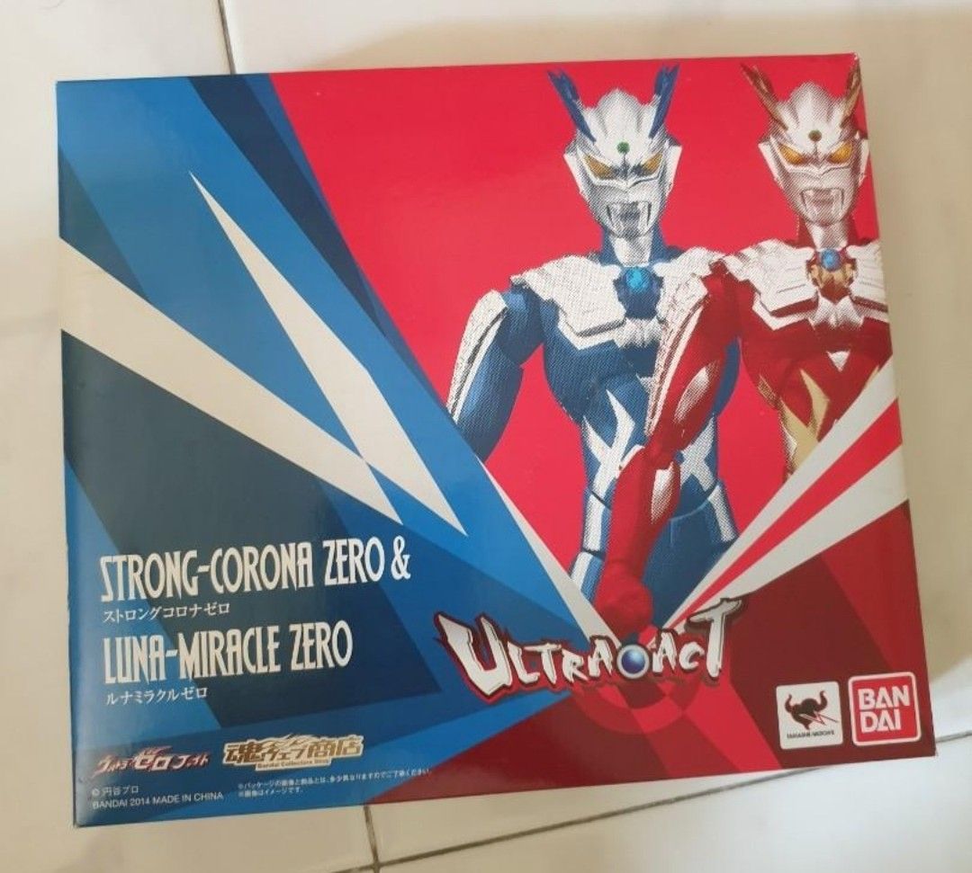 ULTRA ACT STRONG CORONA ZERO/LUNA MIRACLE ZERO ULTRAMAN ZERO, Hobbies ...