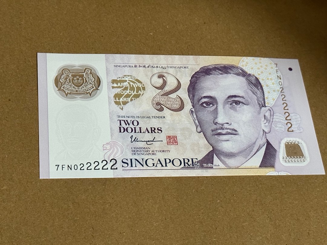 Unique $2 New Note Serial Number, Hobbies & Toys, Memorabilia ...