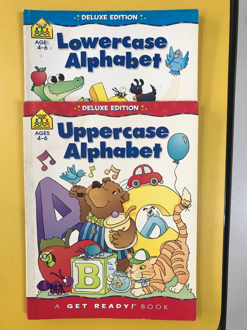 Uppercase and lowercase alphabets, Hobbies & Toys, Stationery & Craft ...