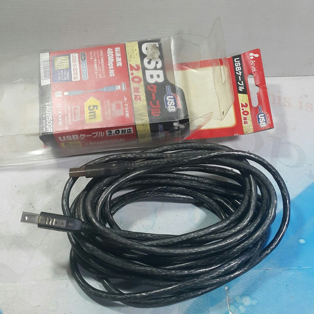 USB Cable Extra Long 5 Meters on Carousell